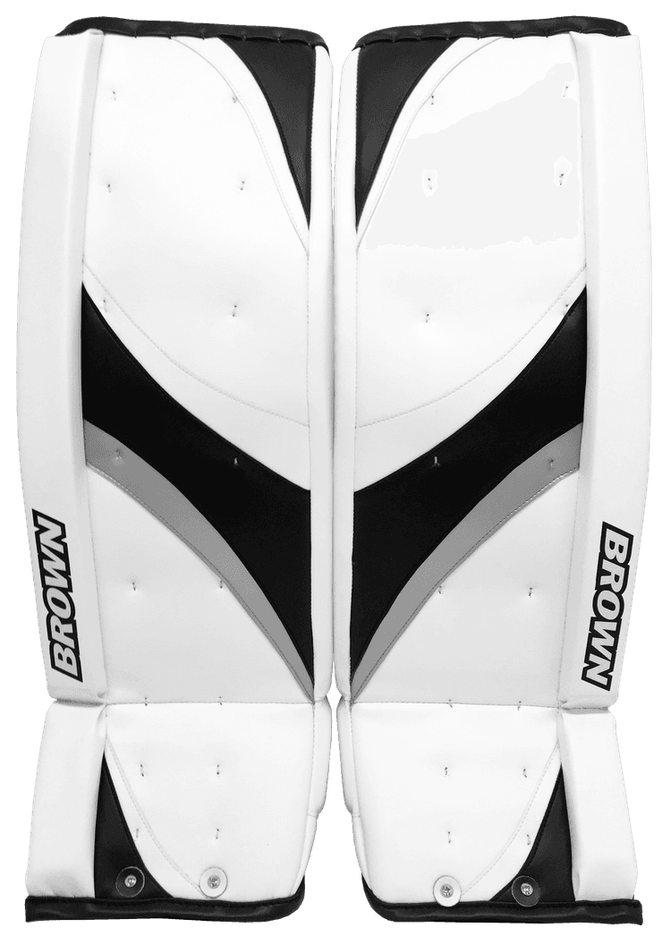 Leg Pads - Brown Hockey