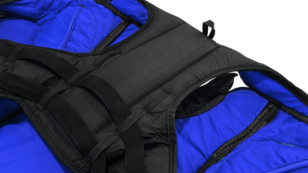 2400 Chest and Arm Protector - Brown Hockey