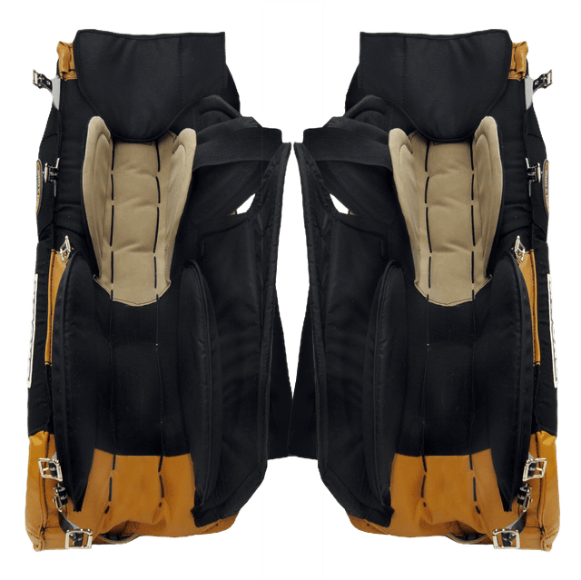 287 Leg Pads - Brown Hockey