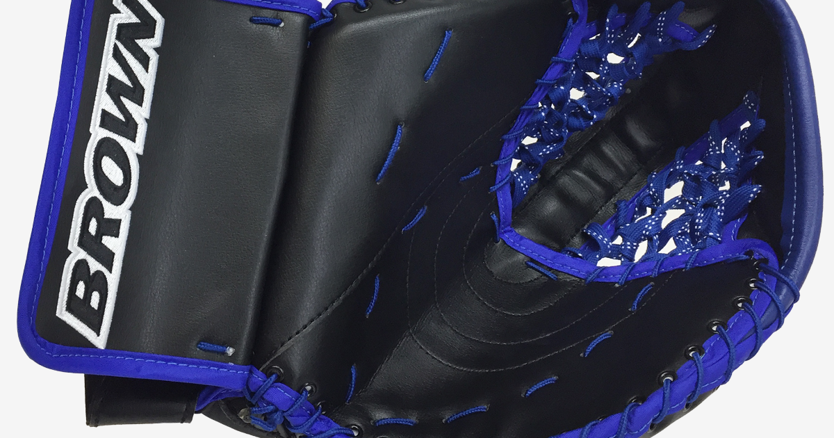 1800 Catch Glove - Brown Hockey